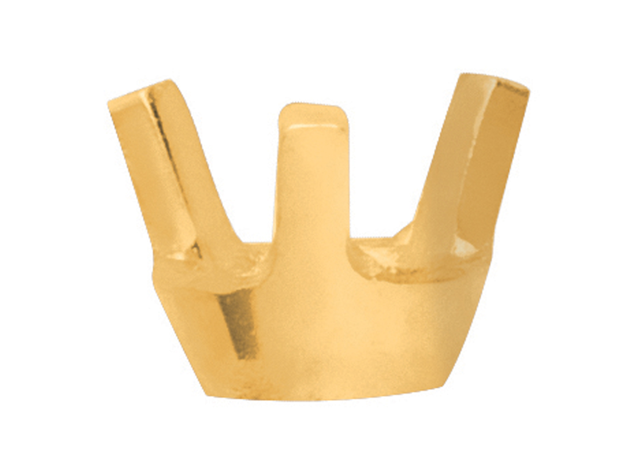 Engaste Con 3 Garras Para Piedra Redonda De 3,5 Mm, Oro Amarillo 18k ...